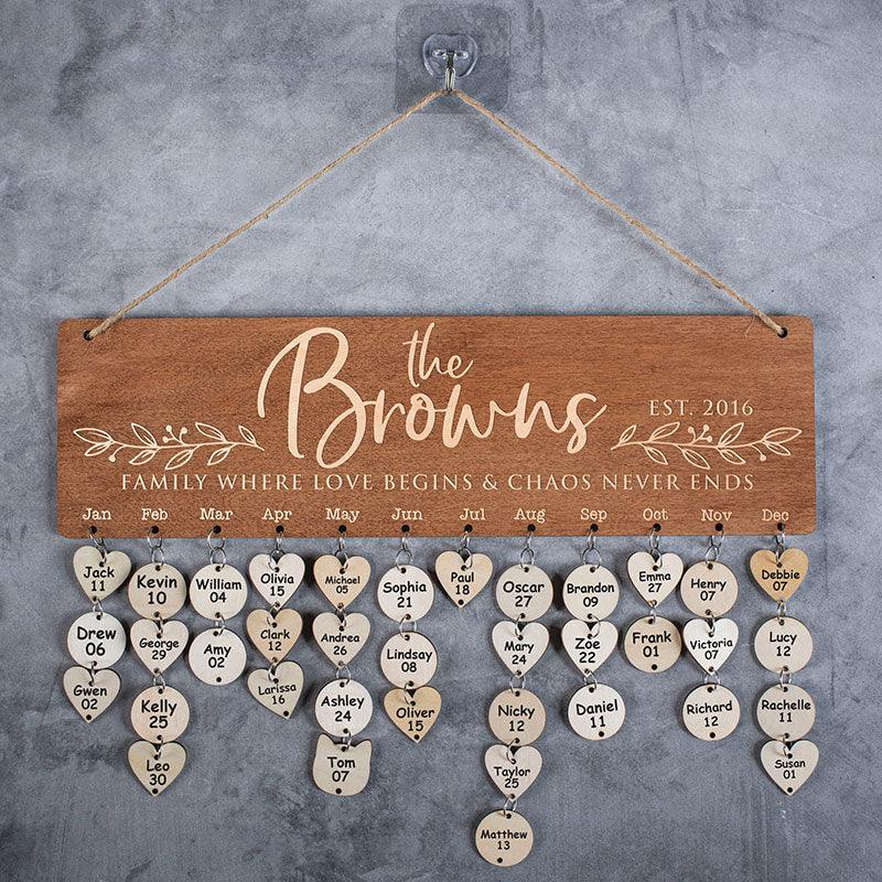 Birthday Calendars – GiftShire