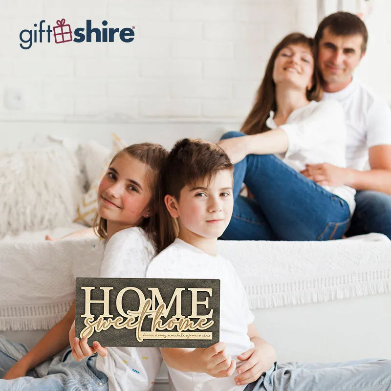 Personalized 2-Layer Home Decor Sign for Wall – GiftShire