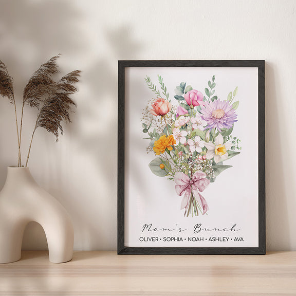 Personalized Birth Flower Bouquet – GiftShire