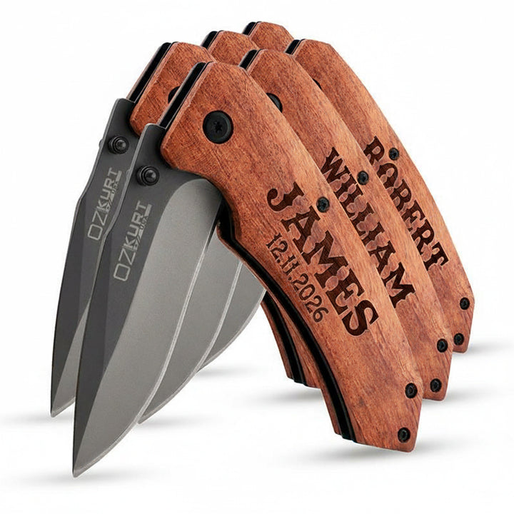 Custom Engraved Knives Made In US – GiftShire