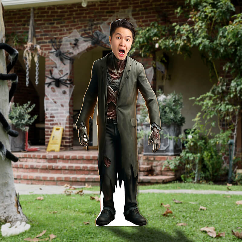 Custom Life Size Halloween Cardboard Cutout - Halloween Decoration ...
