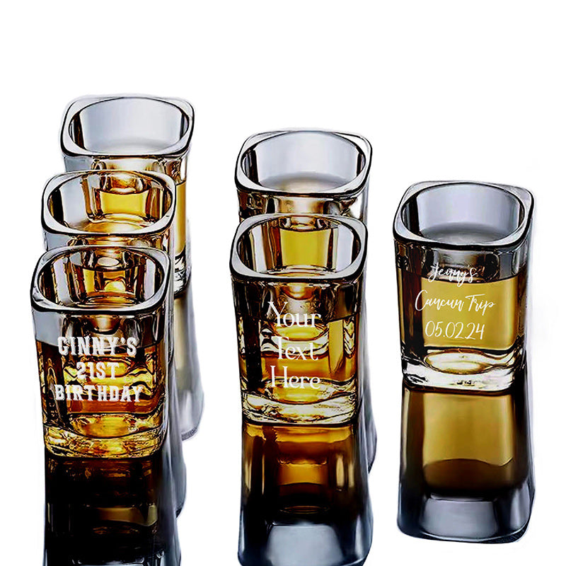 Double Sided Shot Glasses: Enjoy Your Custom Drink – GiftShire