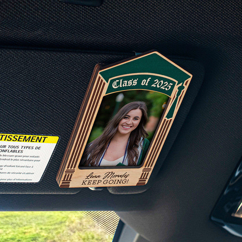 Custom Magnet or Visor Clip - Graduation Photo Holder – GiftShire