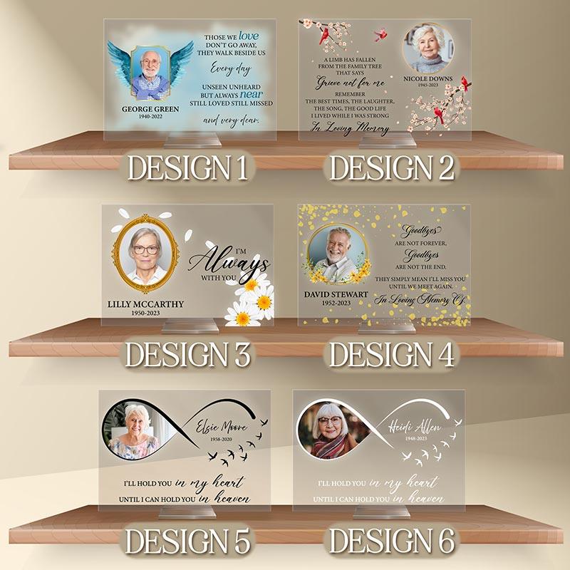 Custom Memorial Plate, Gift for Loss – GiftShire