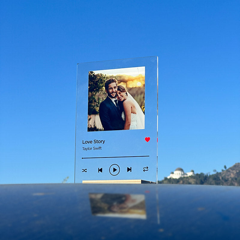 Custom Music Player Plaque & Photo Frame – GiftShire
