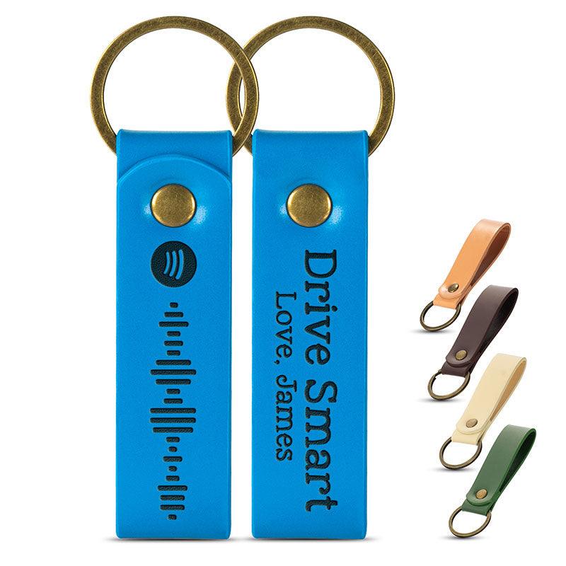 Spotify Encoded Personalized Key Chain – GiftShire