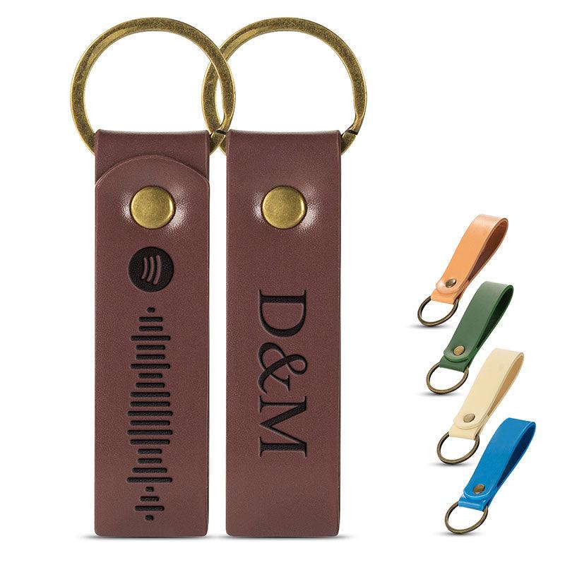 Spotify Encoded Personalized Key Chain – GiftShire