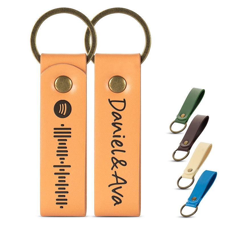 Spotify Encoded Personalized Key Chain – GiftShire