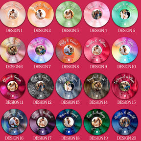 Customize Your Vinyl Record - Round Photo Print Disc – GiftShire