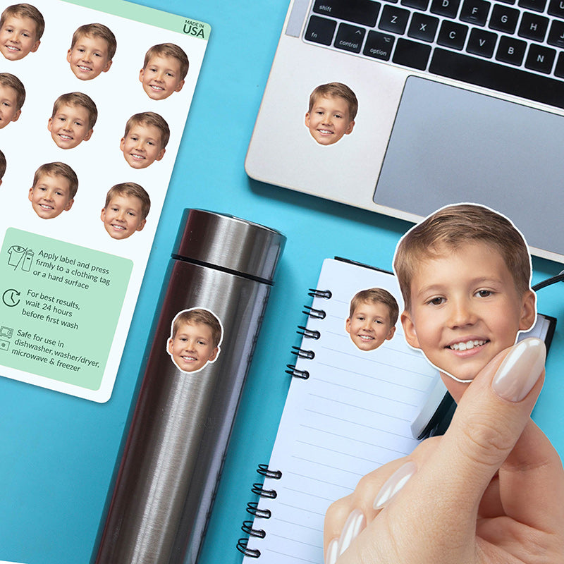 Face Cut Out Photo Sticker – GiftShire