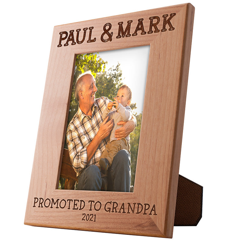 First Grandpa's Photo Frame Gift to Celebrate Promotion – GiftShire