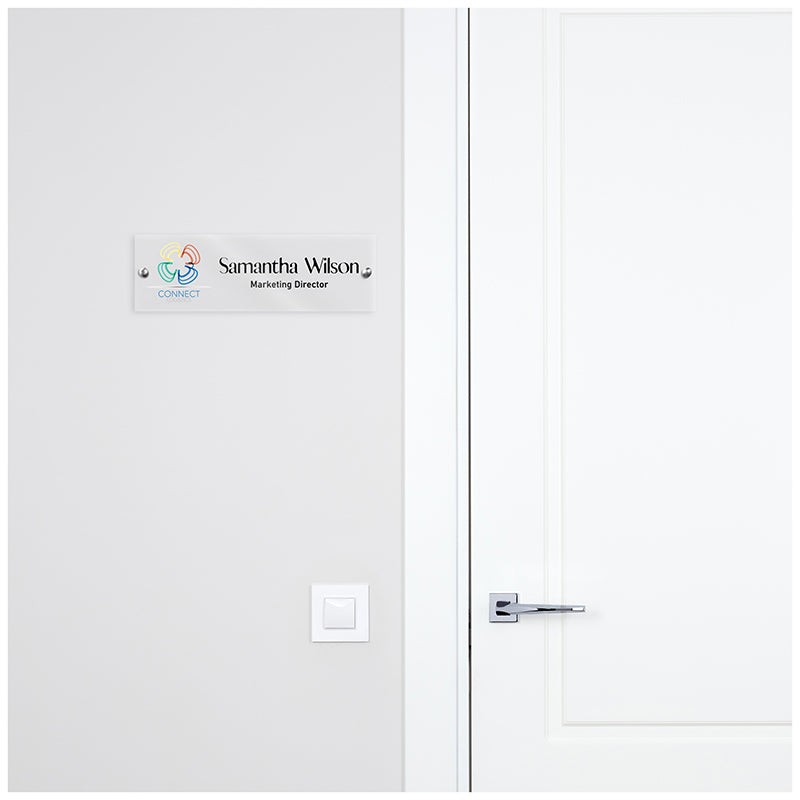 Buy Personalized Wall Mount Name Plate with Logo – GiftShire