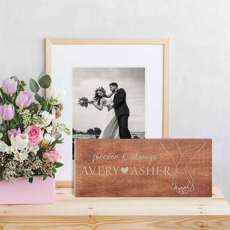 Personalized Love Sign Decor for Wall, Engraved Love Story – GiftShire
